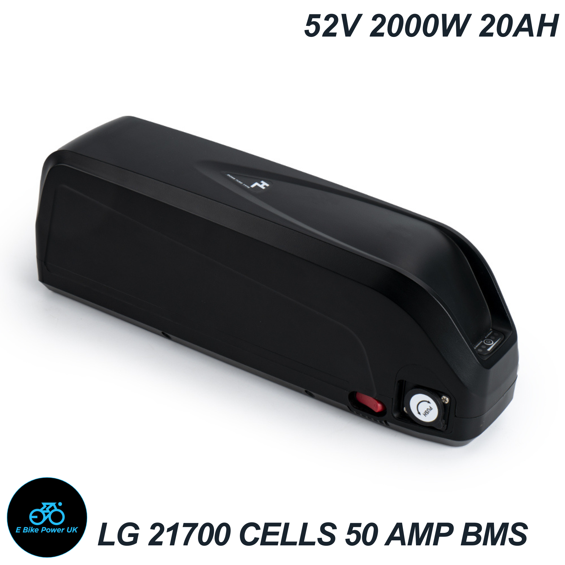 72v 20ah Lithium E bike battery 60A BMS Samsung 21700 50S Triangle ...