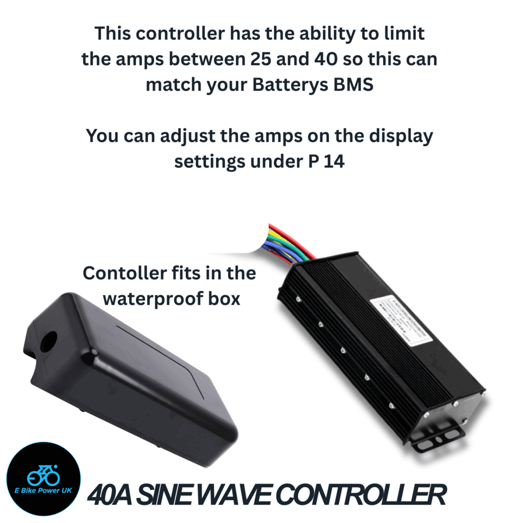 1500W E-Bike Conversion Kit LG 52V 19.2AH Battery SW900 Display ...