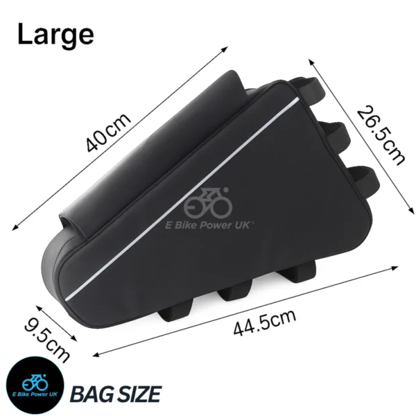 Triangle Ebike Battery Bag Large One Size Heavy Duty Storage High ...